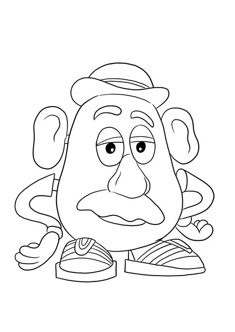 Toy Story Mr Potato Head Coloring Pages