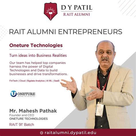 Ramrao Adik Institute Of Technology On Linkedin Mr Mahesh Pathak A