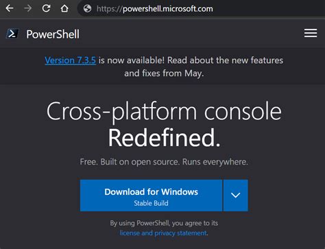 Make A Powershell Page With Straight Forward Download Button Like