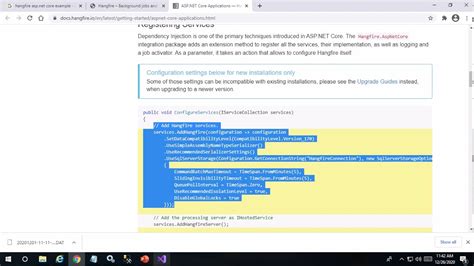 Background Jobs With Hangfire In Net Core Asp Net Core Youtube