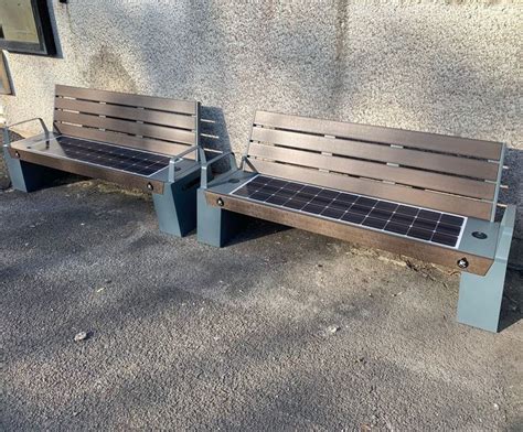 Classic Solar Smart Bench The Solar Range