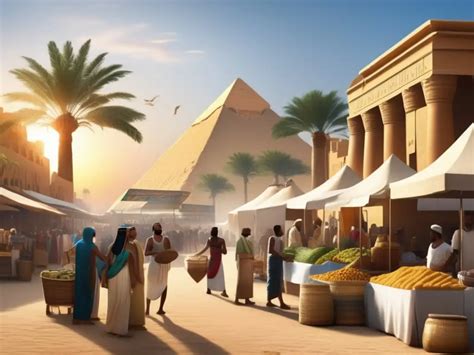 Economía Del Antiguo Egipto Comercio Y Agricultura