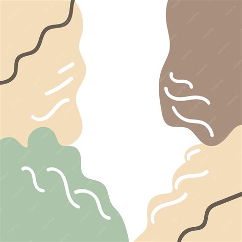 Premium Vector An Illustration Of Two People Looking At Each Other