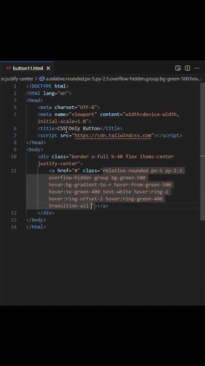 Animated Button Without Using Css Use Only Html Part 11 Html Coding Buttonanimation
