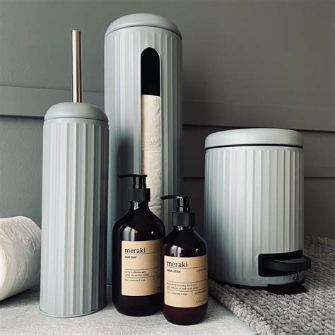 Toilet Sæt Med 3 Dele Duset Blå Demo Viamaja