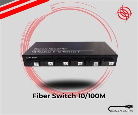 Fiber Switch 6 Port 10 100m Computers And Tech Office And Business