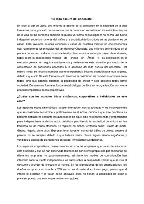 Tarea semana Redacción de textos Redacción de textos El lado oscuro del Studocu