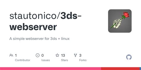 github stautonico 3ds webserver a simple webserver for 3ds linux