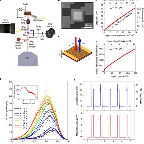 Electrically Tunable Nonlinear Polaritonic Metasurface A Schematic Of Download Scientific