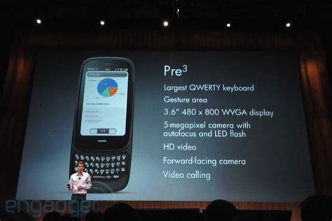 HP Announces The HP Veer Pre 3