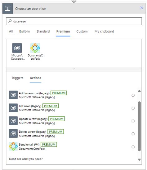 Update A Row Action From Dataverse Connector Missing In Power Automate