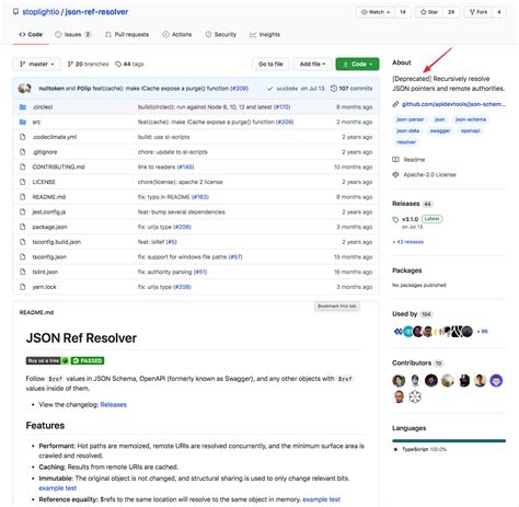 Emphasize Deprecation Notice · Issue 210 · Stoplightiojson Ref