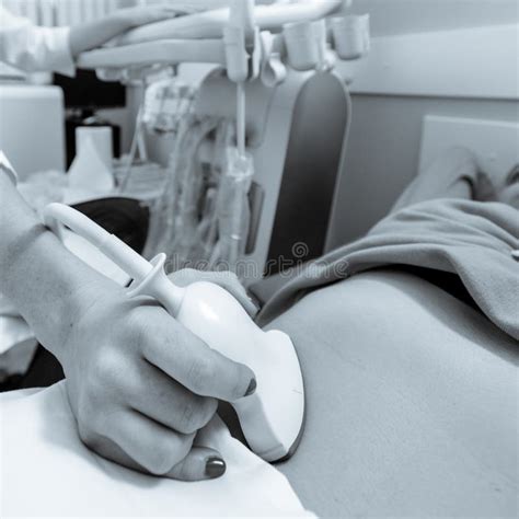 Ultrasoung Scanning Procedure Stock Image Image Of Radiology