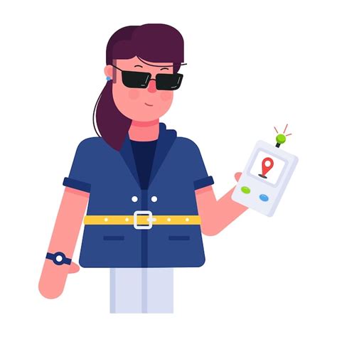 Aqu Hay Un Personaje Plano De Detective Criminal Vector Premium