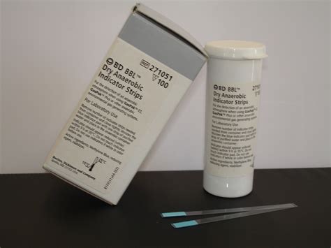 Gaspak Dry Anaerobic Indicator Strips Interlab