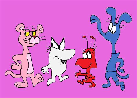 Quentin Tracy Rt 1968 Modern Upa Styled Pink Panther And Pals