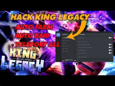 ROBLOX KING LEGACY HACK SCRIPT AUTO FARM AUTO RAID TELEPORT ALL YouTube