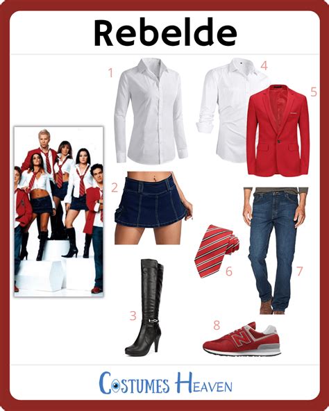 Diy Rebelde Costume Ideas [2022] For Cosplay And Halloween