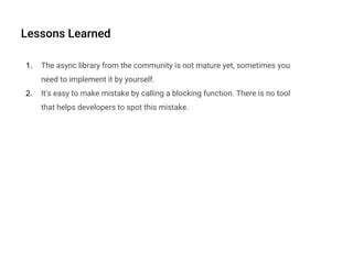 Asynchronous Python At Kumparan PPT