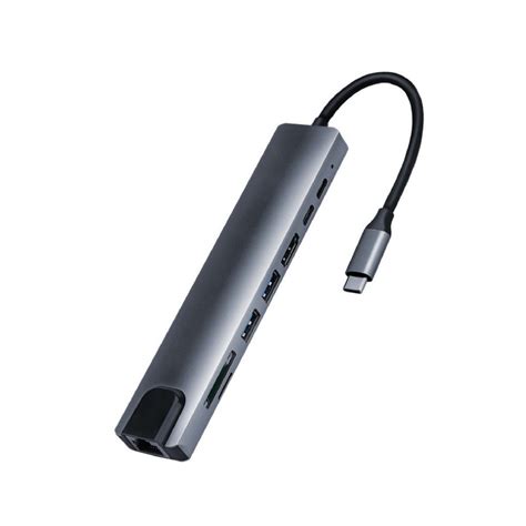 Type C Hub八合一 六合一轉接器 Sy Hub09 順悅科技有限公司鍵盤 官網商城