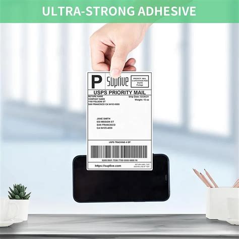 Direct Thermal Shipping Labels Perforated Label Thermal Label Paper