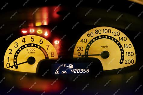 Premium Photo Tpms Tyre Pressure Monitoring System Monitoring Display On Car Dashboard Panel