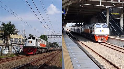 Kompilasi Hunting Kereta Api Di Stasiun Jatinegara Dan Pondok Jati