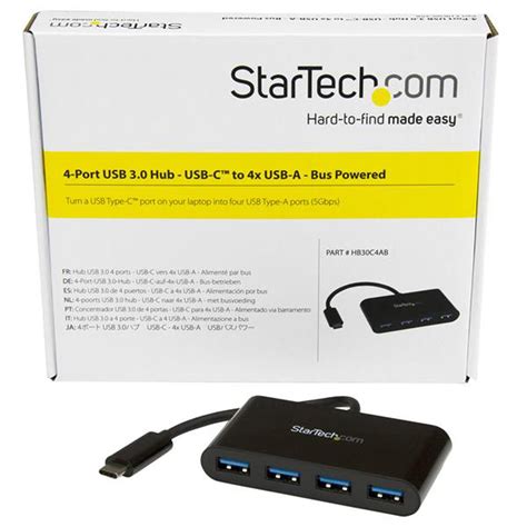 Startech Star Tech Usb C To X Usb A Usb Hub Computer And Usb Accessories Dj Shop