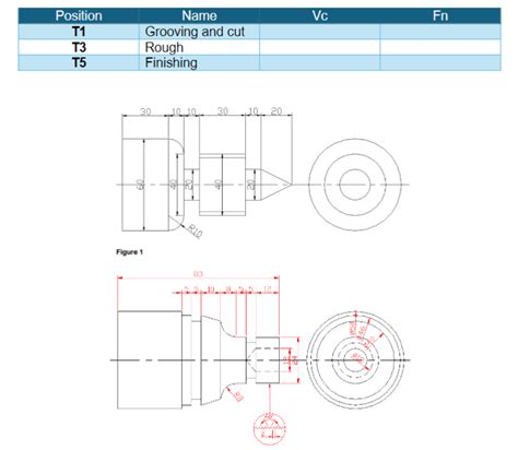 Solved Nc Program For Turning Partwrite The Nc Program Using