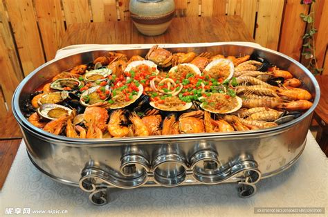 海鲜大咖摄影图传统美食餐饮美食摄影图库昵图网