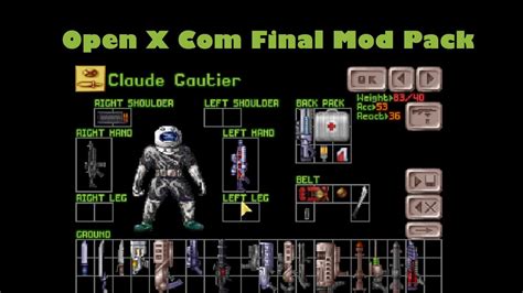 Open Xcom Final Mod Pack Name Update Youtube
