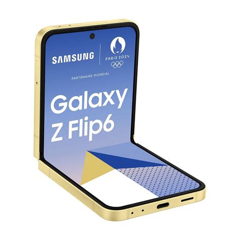 Samsung Galaxy Z Flip6 Jaune 256 Go Téléphones Mobiles Rakuten