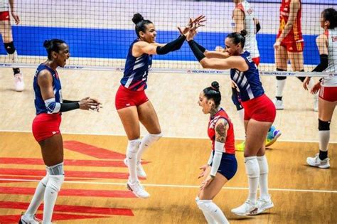 Reinas Del Caribe Derrotan 3 2 A China En La VNL 2023