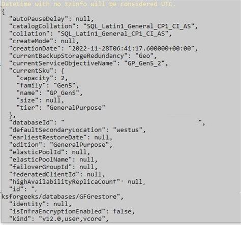 Microsoft Azure Restore To A Point In Time With Azure Sql Database