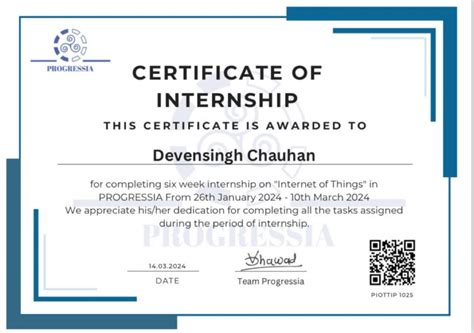 Devensingh Chauhan On Linkedin Progressia Iot Trainingprogram