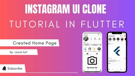created home page instagram ui clone tutorial playlist youtube
