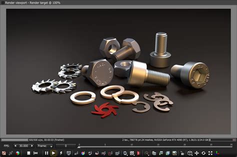 the render viewport