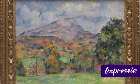 Картината La Montagne Sainte Victoire Планината Сен Виктоар на Пол Сезан от колекцията на
