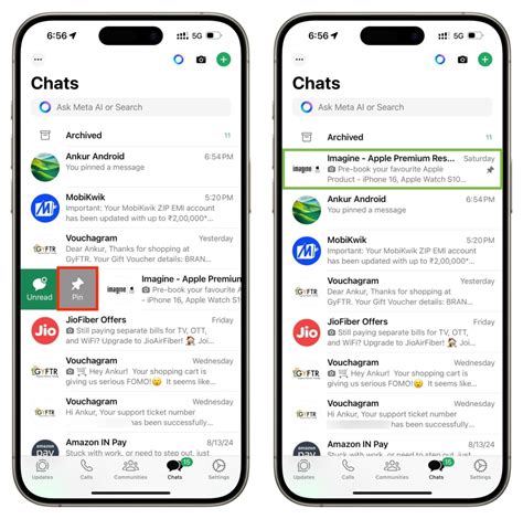 How To Pin Individual Messages Or Entire Chats On Whatsapp