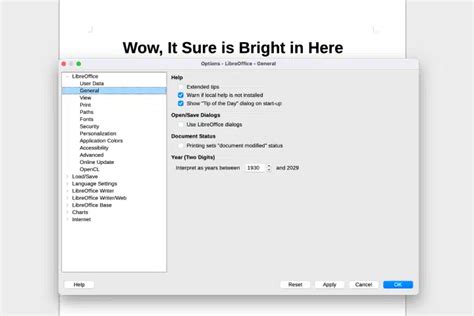 How To Enable Dark Mode With Libreoffice To Make It Easier On Your Eyes