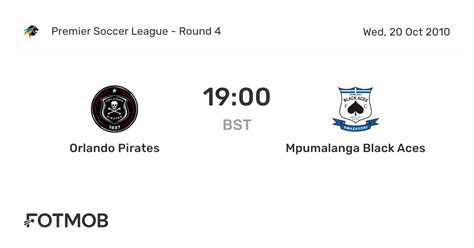 Orlando Pirates Vs Mpumalanga Black Aces Live Score Predicted