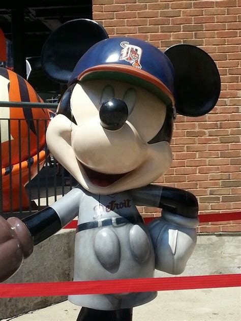 Even Mickey Mouse Is A Detroit Tiger Fan Mickey Mickey Mouse
