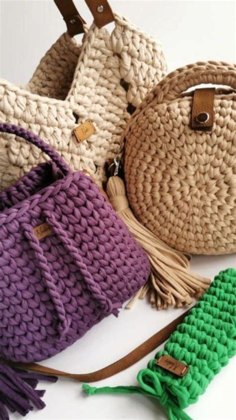 Trapillo Bolsos En Trapillo Carteras A Crochet On Instagram