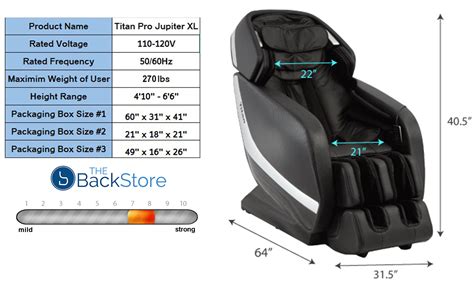 Titan Pro Jupiter Xl 3d Zero Gravity L Track Massage Chair Recliner