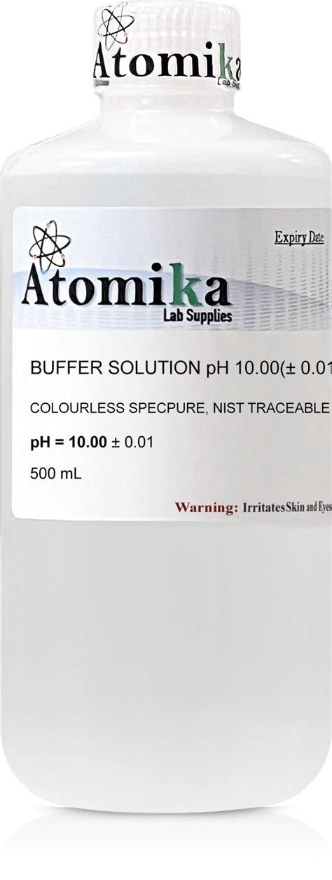Atomika Laboratory Ph Buffer Standard 10