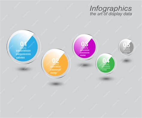 Premium Vector Infographic Template For Modern Data Visualization And