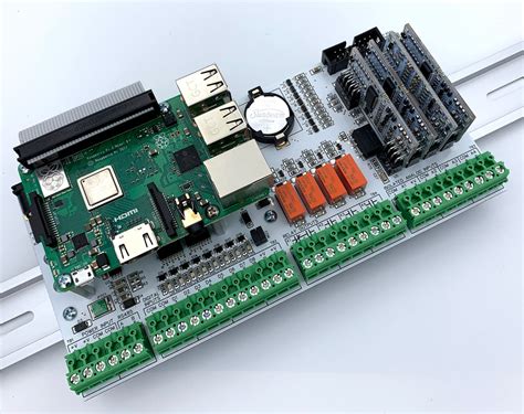 Pi Spi Din Rtc Rs485 4ai 4ko 8di Raspberry Pi Interface Widgetlords