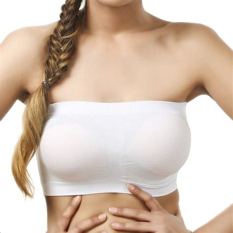Buy Women Combo 4 Tube Bra Strapless Seamless Wirefree Bra Free Size