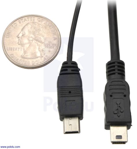 USB Cable A To Mini B 6 Ft Melopero Electronics