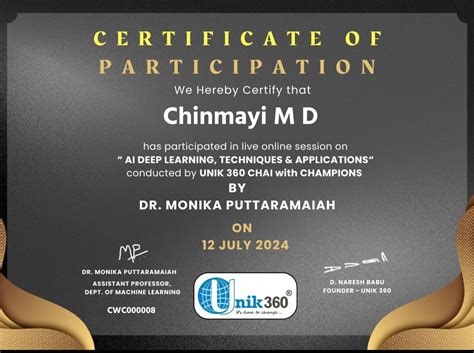 Chinmayi M D On Linkedin Learninganddevelopment New Machinelearning